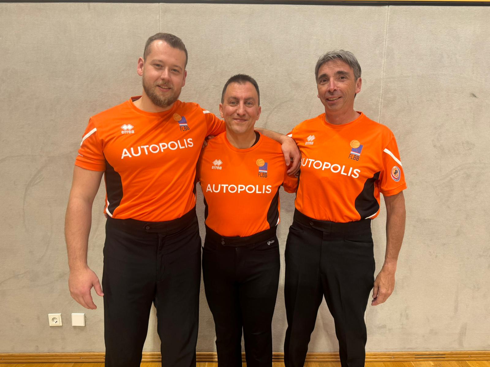 New Uniforms for Enovos League Referees – AdABL